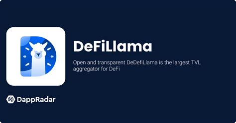 Defillama Project Overview Analytics And Data Dappradar