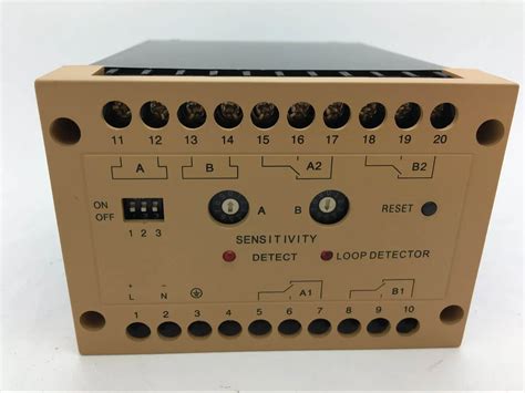 Free Shipping Good Quality Double Channel Traffic Inductive Loop Vehicle Detector Signal Control