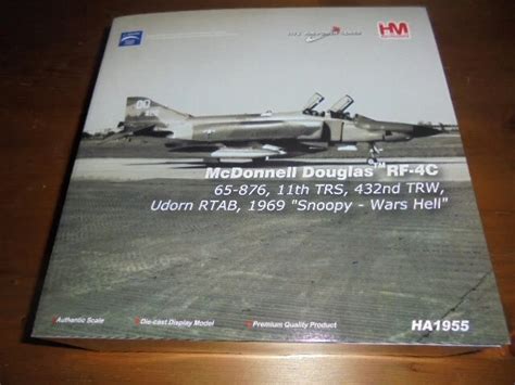 Hobby Master Ha1955 Rf 4c Phantom Ii Usaf Snoopy Wars Hell Vietnam