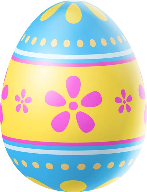 Happy Easter Day Colorful Egg Isolated 14576190 Png
