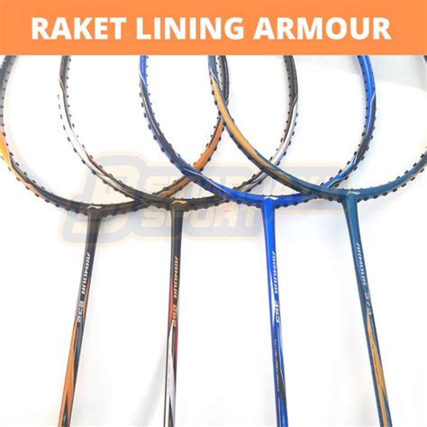 Jual Li Ning Badminton Racquet [armour 232 252 373 353] Kota Medan J Fitness And Sports