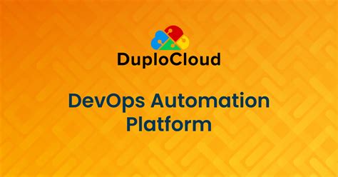 devops automation platform duplocloud