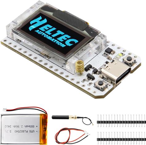 Lora Esp V3 Board With 3000 Mah Battery Set Binghe Bahrain Ubuy