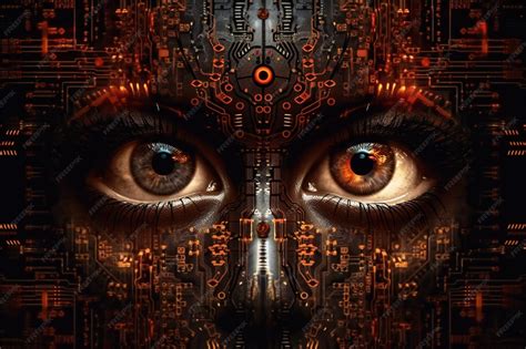 Cyborg Eye Wallpaper
