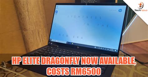 Hp Wants To Lighten Your Load With New Elite Dragonfly For Rm Technave