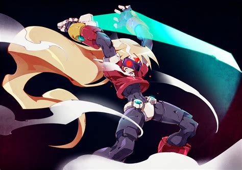 Model Z And Girouette Mega Man And 1 More Drawn By Konkin219