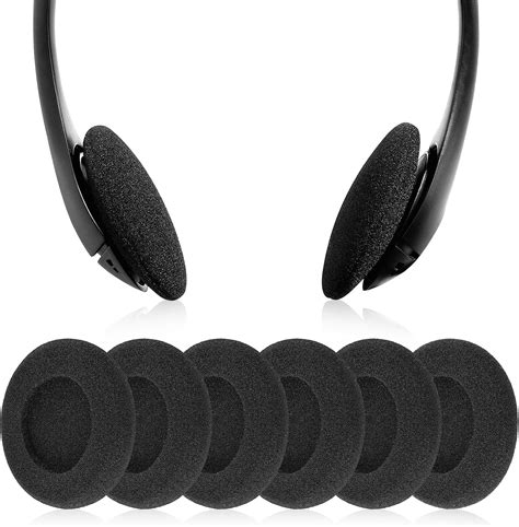 Ouligay 3 Pairs Headphone Covers 50mm Ear Cushions Foam