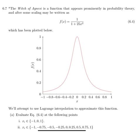 Solved Then Use Matlab Determine The Lagrange Polynomial