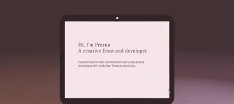 Prerna Mohan On Linkedin Webrendering Threejs Interactivedesign Threejs Immersiveexperiences
