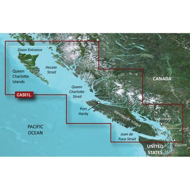 Garmin Bluechart® G3 Vision® Hd Vca501l Vancouver Island Dixon