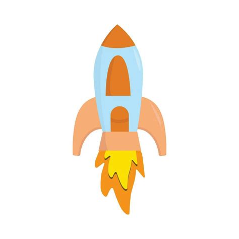 Rocket Flying Illustration Vector Art At Vecteezy