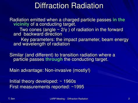 Ppt Beam Imaging With Diffraction Radiation Powerpoint Presentation Free Download Id 2936687