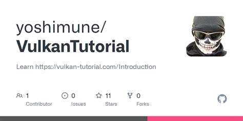 Github Yoshimune Vulkantutorial Learn Https Vulkan Tutorial Introduction
