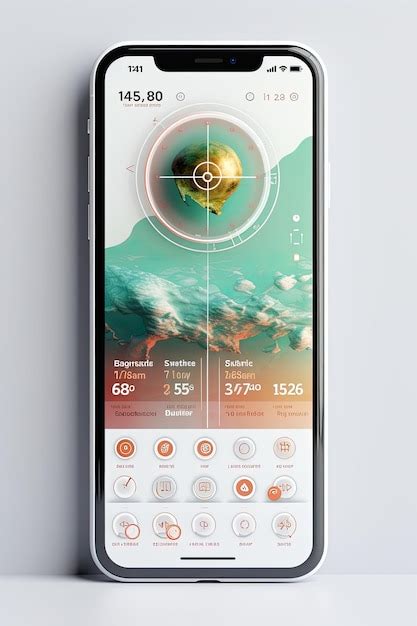 Premium Ai Image Healthcare App Ui Mockup Generate A Userfriendly Ui
