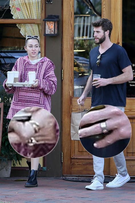Liam Hemsworth And Miley Cyrus Wedding Ring Hot Sale