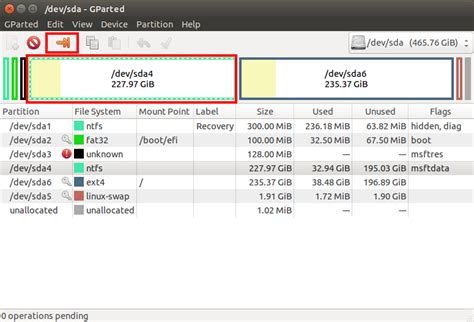 partitioning how to increase partition size of ubuntu on external