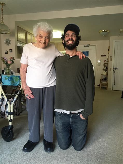 Tiny Oma Celebrating Life With 511 Son Adorableoldpeople