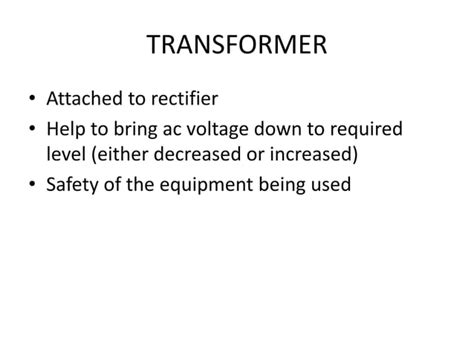Rectifiers Filters And Regulator 1 Pptx Consumer Electronics Technology And Computing