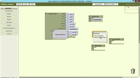 App Inventor 2 Tutorial App Inventor How To Set The Paint Colours