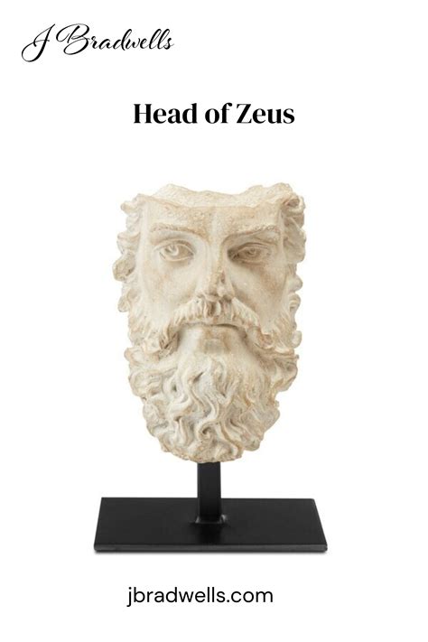 Head Of Zeus In 2024 Zeus Decorative Objects Sturdy