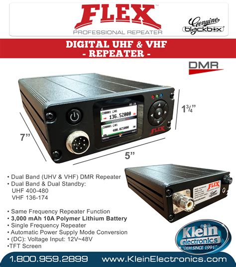 Flex Professional Dual Band Dmr Repeater And Analog Radio Flex Professional Dual Band Dmr Repeater And Analog Radio