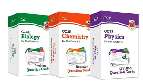 Gcse Aqa Combined Science Revision Flashcards All 3 Question Cards Pack Eur 34 44 Picclick De