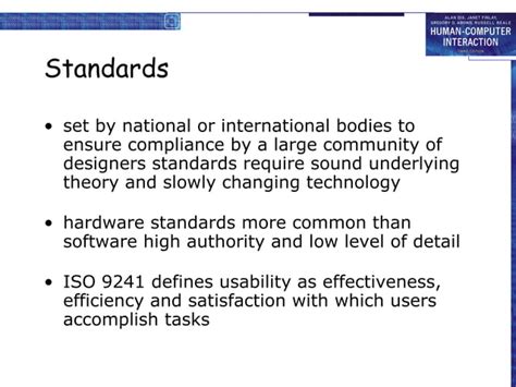 Hci 3e Ch 7 Design Rules Ppt