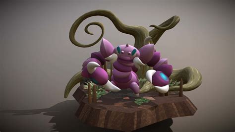 Download 3d Artistic Model Of Drapion The Powerhouse Pokémon Wallpaper