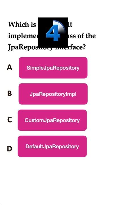 Spring Data Jpa Quiz What Is The Default Implementation Class Of