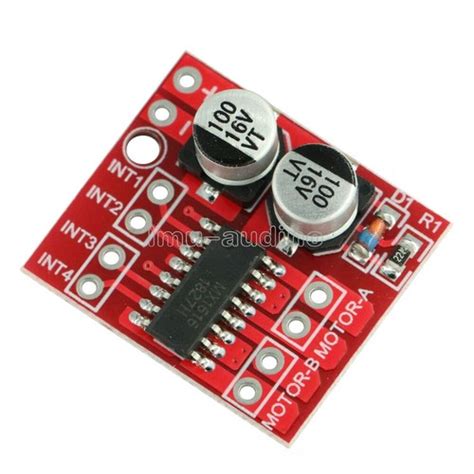 1 5A Dual Channel DC Motor Driver Module PWM Speed Dual Stepper Replace L298N EBay
