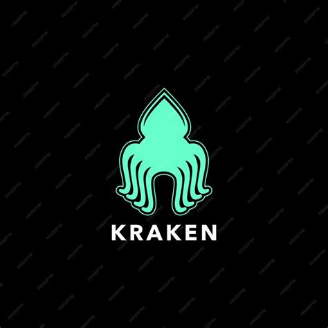 Premium Vector Kraken Vector Simple Icon Logo Design