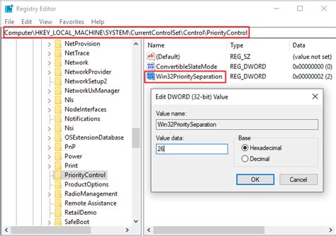 Introduction To Win32 Priority Separation And Its Usage Priorities Separation How To
