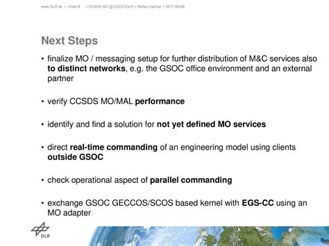 Ccsds Gsocdlr Stefan Gärtner Dlr Smandc Wg Ppt Download