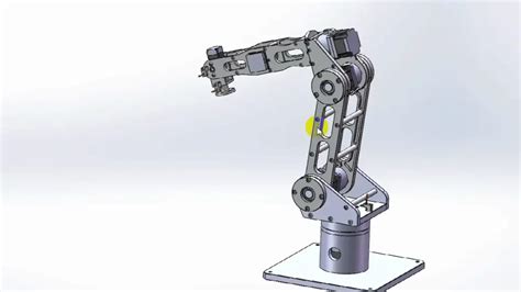 六自由度机械臂solidworks设计模型 csdn博客