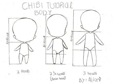 Cours De Dessin Bandkdraw Leçon 1 Les Proportions How To Draw Chibi