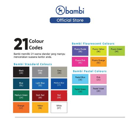 Bambi Pvc Lever Arch File A4 50mm 2 Inch 1015 Bambi Files