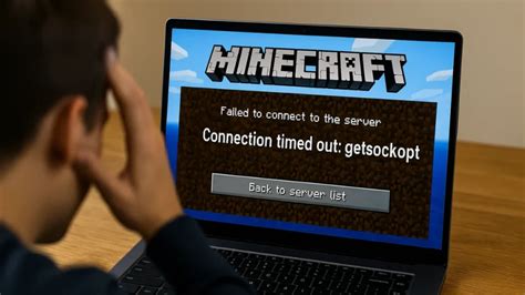 Minecraft Getsockopt Error Fix Timed Out Refused