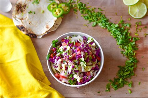 Cabbage Pico De Gallo Sides Savor Paradise Latin Inspired Recipes
