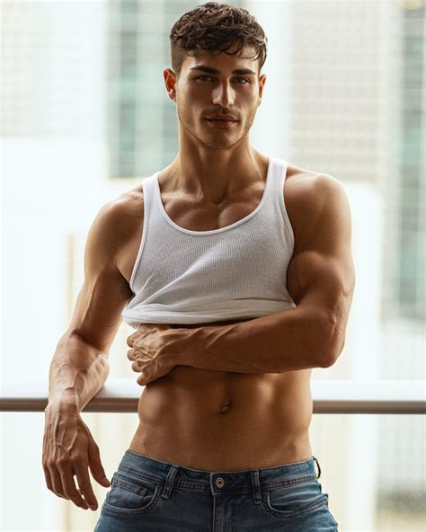 Male Model Alec Bitar At Select Model Management By Photographer Blake