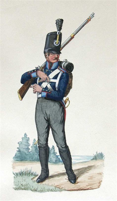 Preussen Ausländer Bataillon Elb Infanterie Regiment Prussian