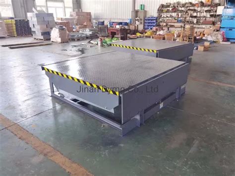 Dymg T Electric Automatic Stationary Dock Leveler Forklift Loading Truck Loading And Unloading