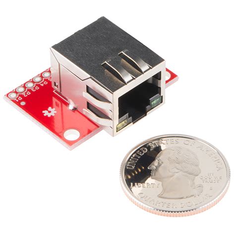 Sparkfun Rj45 Magjack Breakout Bob 13021 Sparkfun Electronics