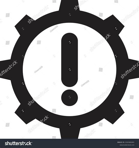 Technical Problem Icon On White Background Stock Vector Royalty Free 2161065441 Shutterstock