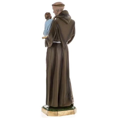 Saint Anthony Of Padua Statue In Plaster 60 Cm Online Sales On