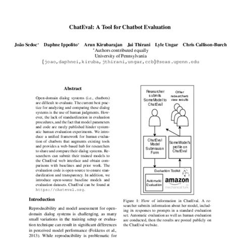 chateval a tool for chatbot evaluation acl anthology