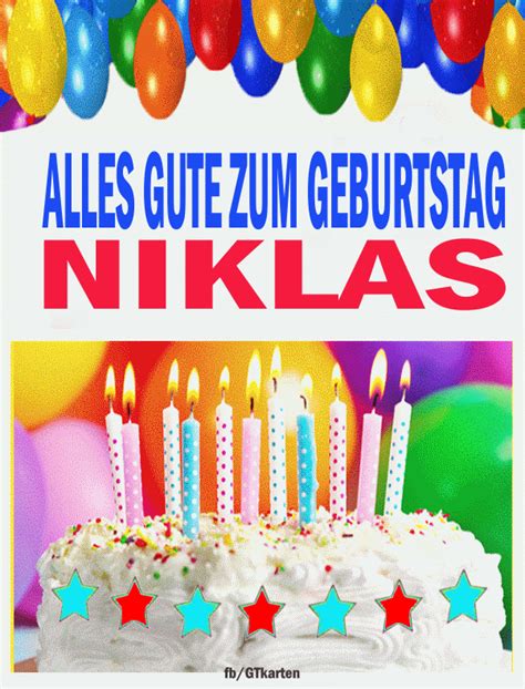 Niklas Alles Gute Zum Geburtstag Birthday Kim De