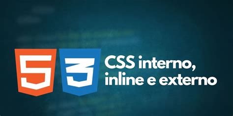 Como Usar Css Interno Inline E Externo No Html Dev Community