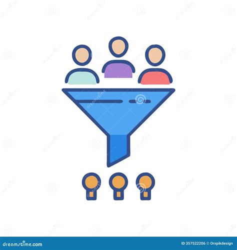 Lead Conversion Icon In Comic Style Attract Cartoon Vector