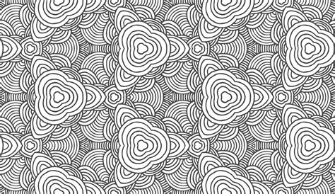 Retro Abstract Seamless Vector Pattern On White Backdrop Vector Stripe Pattern Decorative Print