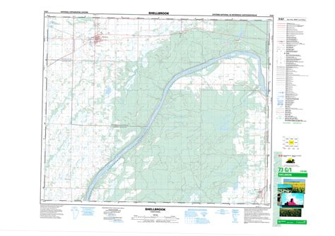 Shellbrook Sk 073g01 Canmatrix Map By Natural Resources Canada